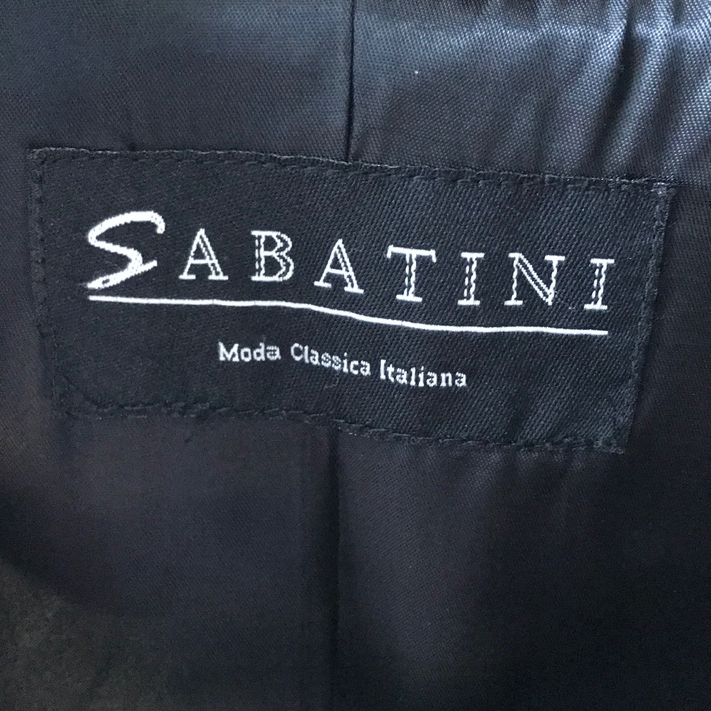 Sabatini Italian Wool European Coat - Gem